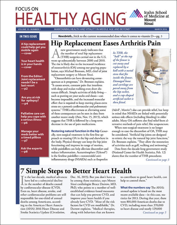 Focus on Healthy Aging Magazine Subscription – Total Magazines