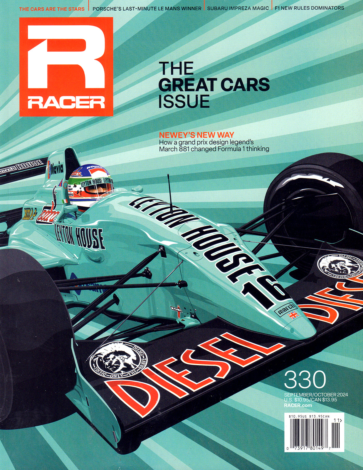 RACER Magazine Print Subscription 1 Year | 6 Issues – Total Magazines