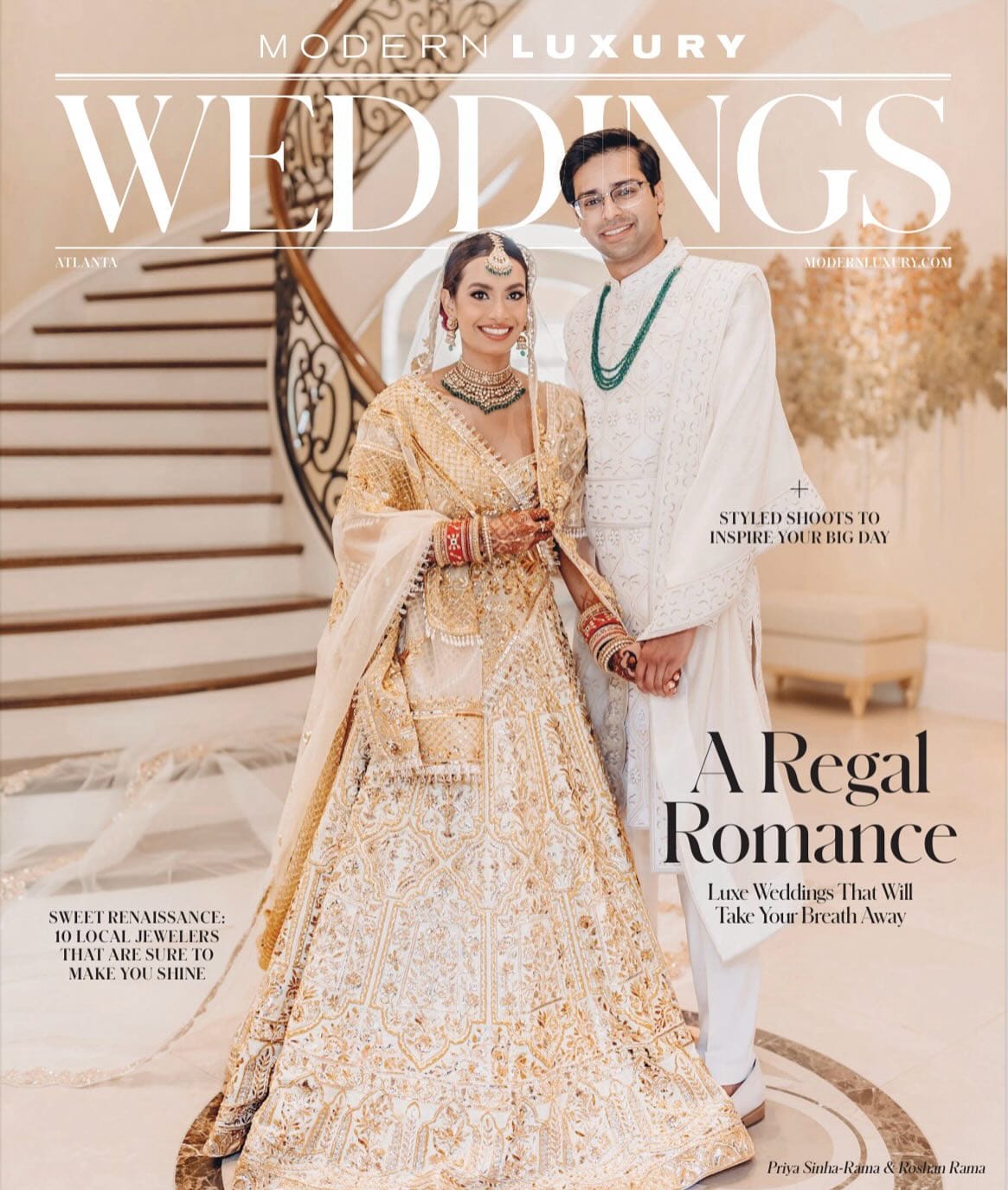 Weddings Atlanta Magazine Print Subscription 1 Year | 2 Issues – Total ...