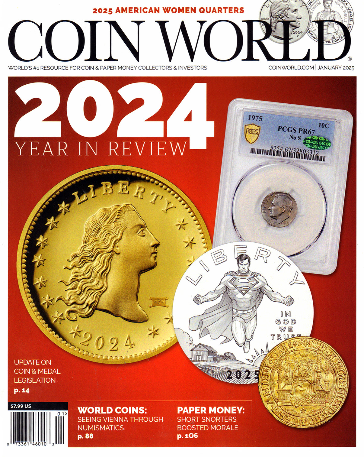Coin World Monthly Magazine Subscription – Total Magazines