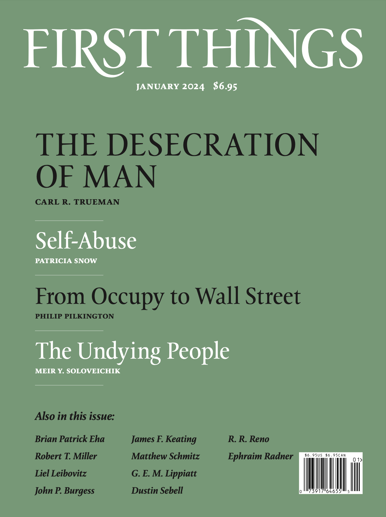 First Things Magazine Subscription – Total Magazines