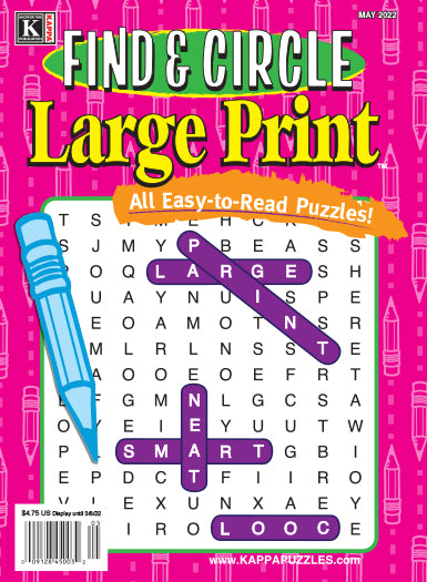 Find & Circle Large Print Magazine Subscription – Total Magazines