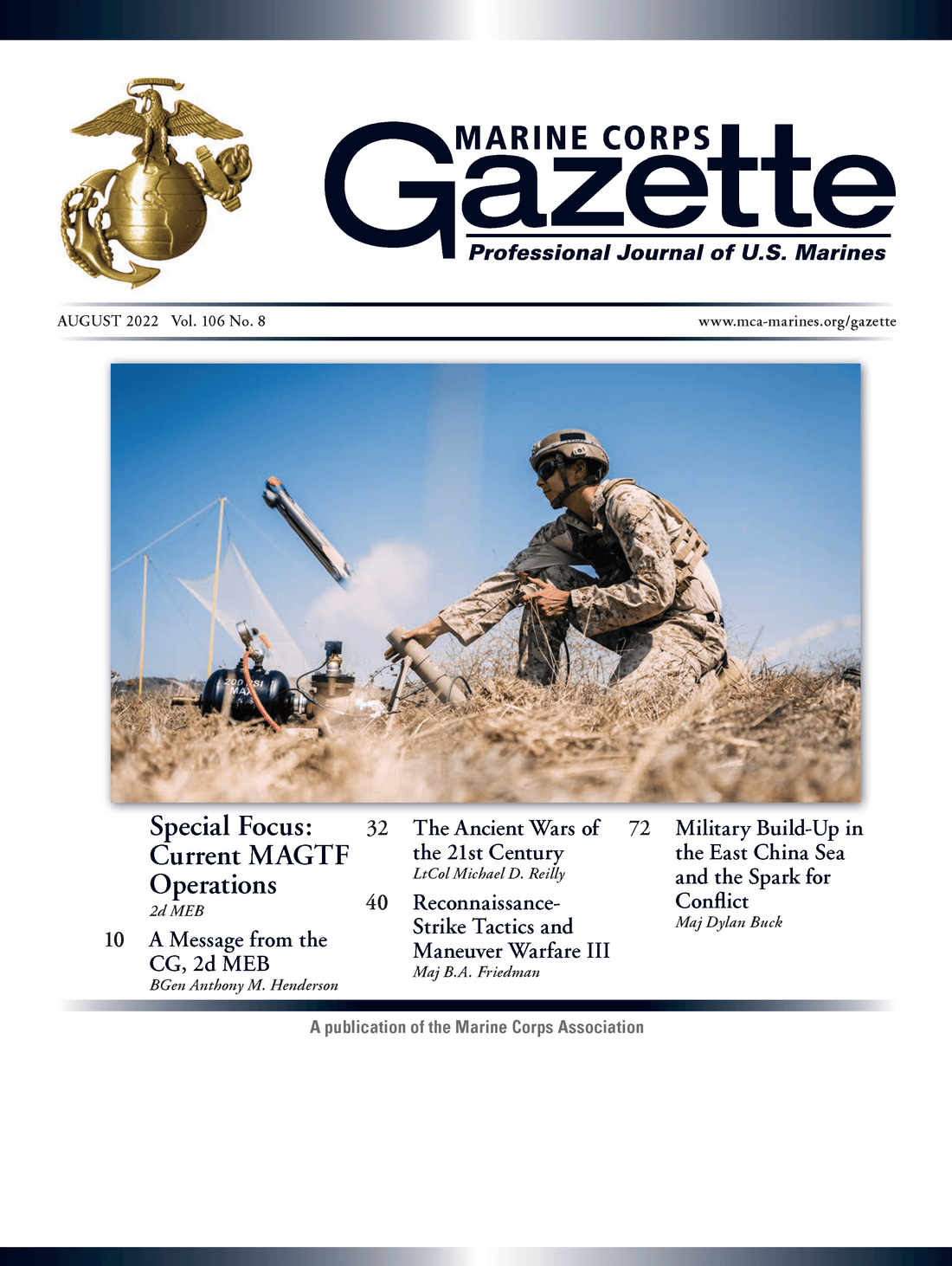 Marine Corps Gazette Subscription – Total Magazines