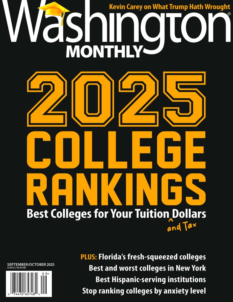 Washington Monthly Magazine Print Subscription 1 Year | 5 Issues ...