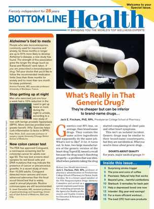 Bottom Line Health Magazine Subscription – Total Magazines