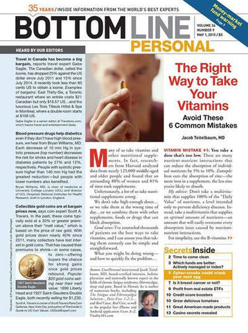 Bottom Line Personal Magazine Subscription – Total Magazines