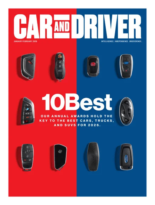 Car and Driver Magazine Digital Subscription 1 Year | 6 Issues – Total ...