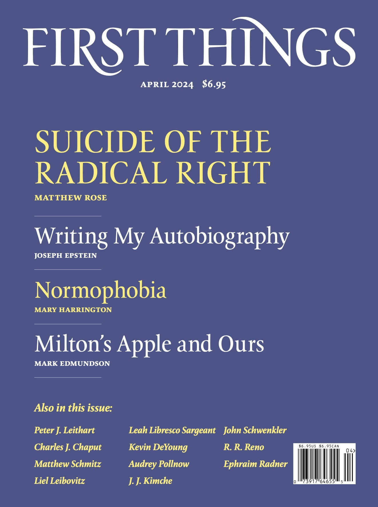 First Things Magazine Subscription – Total Magazines